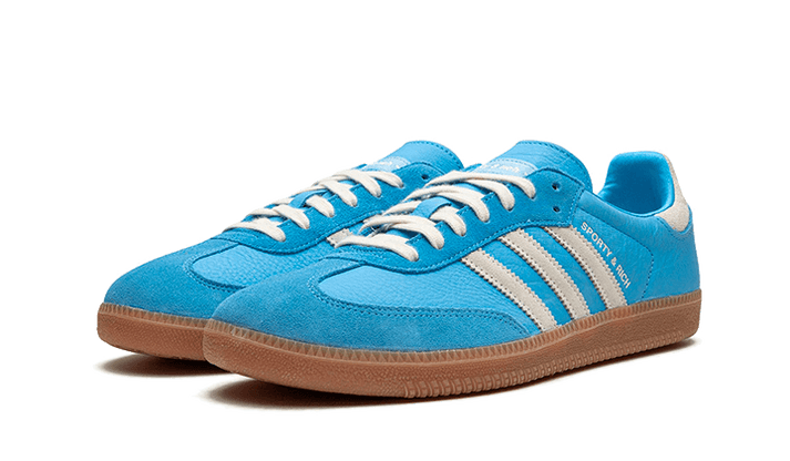 Adidas Samba OG Sporty & Rich Blue Gray - Hypedfam